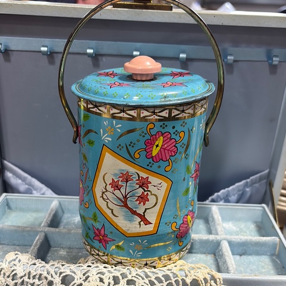 Accents | Vintage Shipley Confectionery Collectible Tin Pail Handle ...